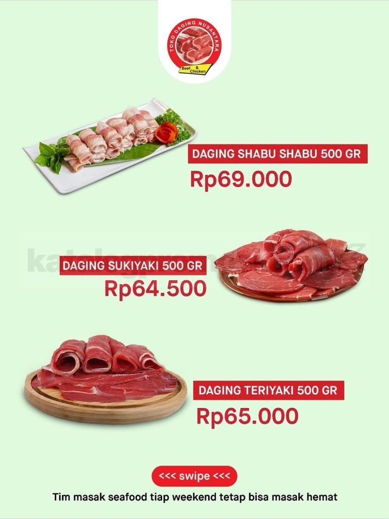 Promo JSM Toko Daging Nusantara periode 20-22 Juni 2025