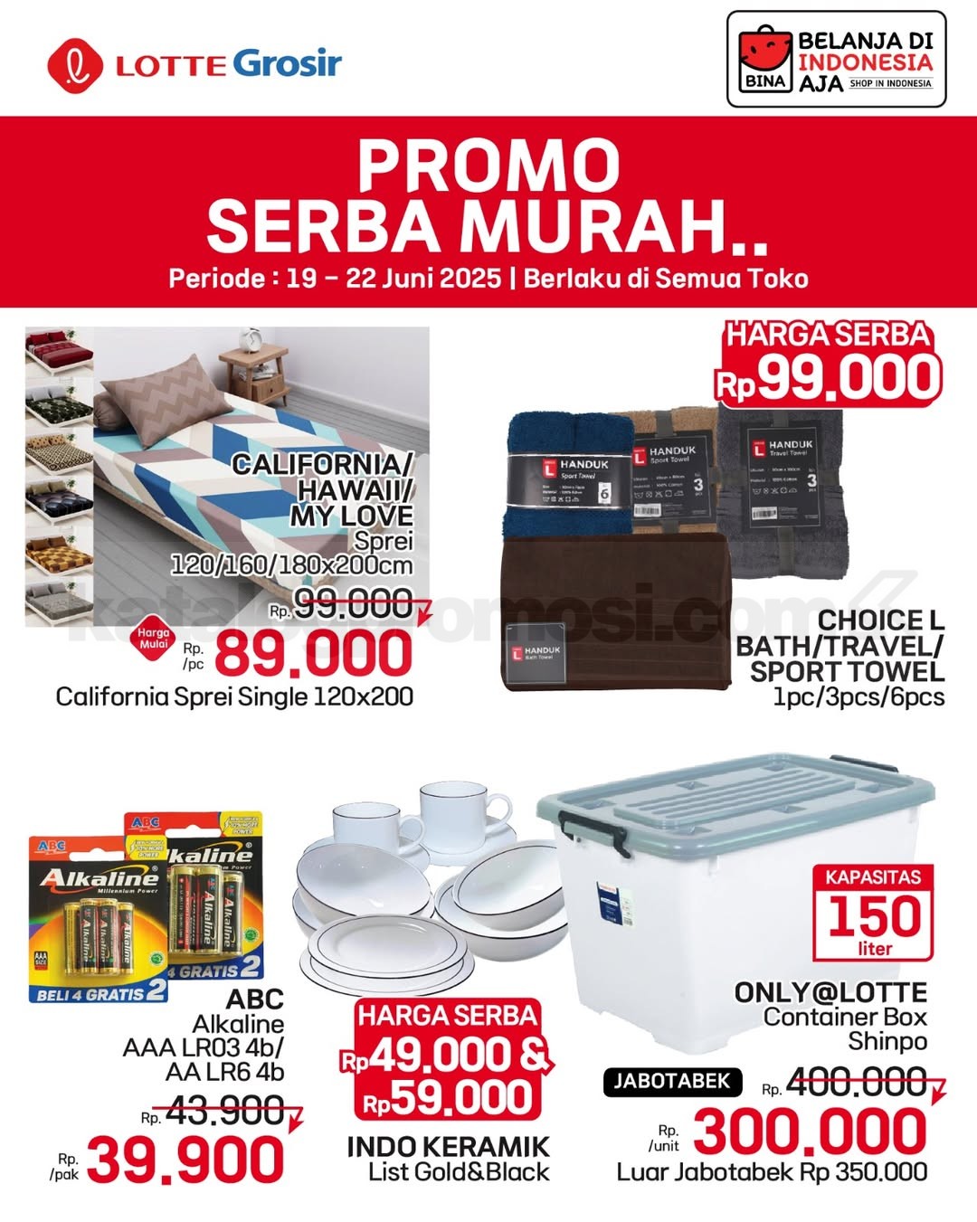 Promo LOTTE GROSIR HITS AKHIR PEKAN 19-22 JUNI 2025 – SoPasti.Com
