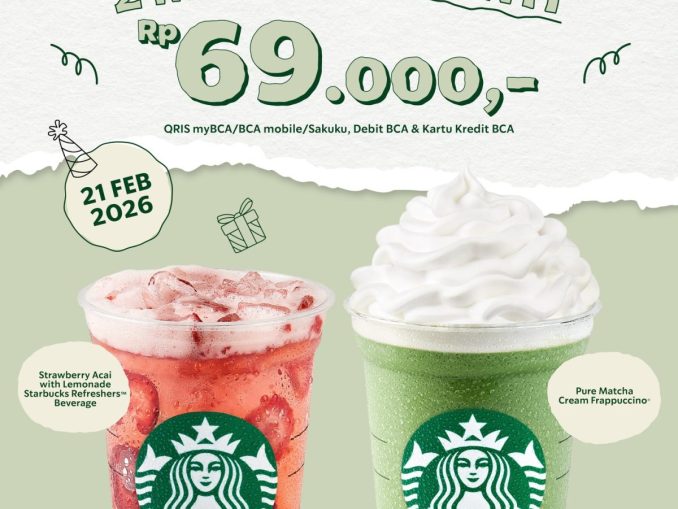 Promo Starbucks Terbaru May 2026