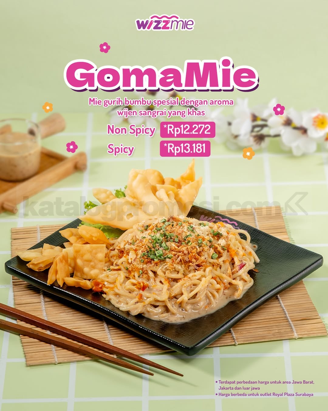 Promo Wizzmie NEW! Japanese Seasonal Menu Mulai Rp12.272