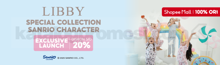 Promo LIBBY di Shopee Mall Exclusive Launch + Diskon hingga 20%