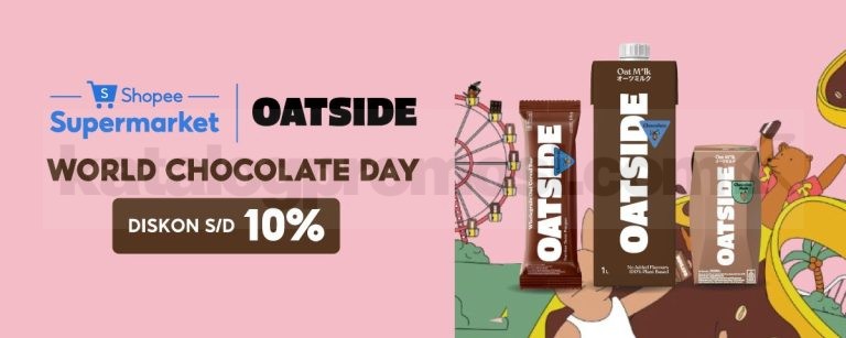 Promo Oatside di Shopee Supermarket Diskon hingga 10%