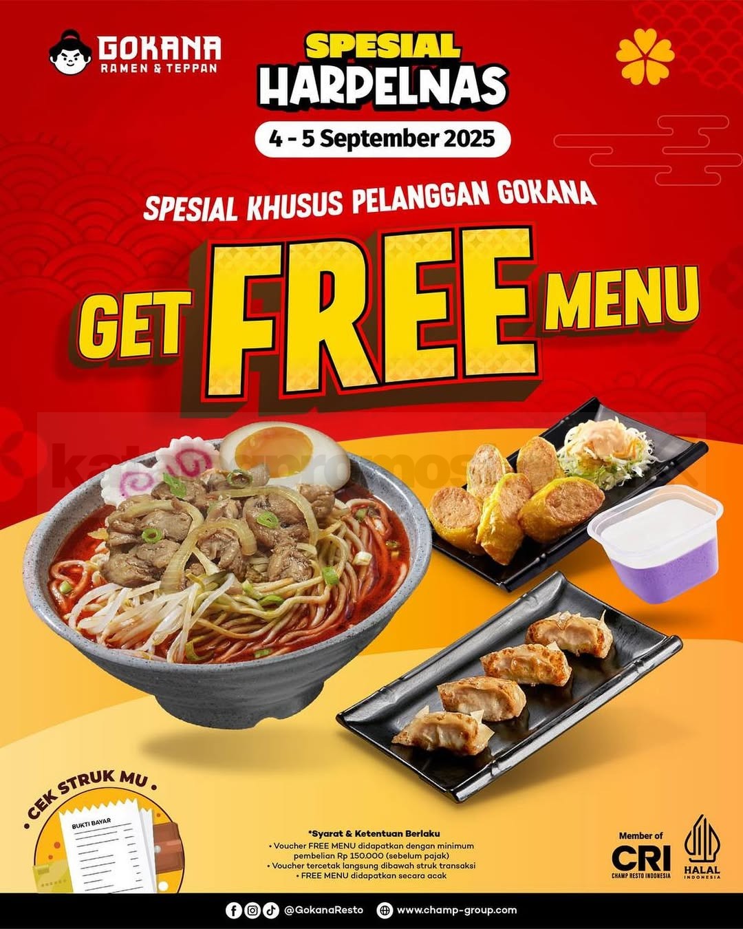 Daftar Promo Hari Pelanggan Nasional 2025: PHD, Chopstix, Beard Papa, BMK dll - Halaman 4 ...