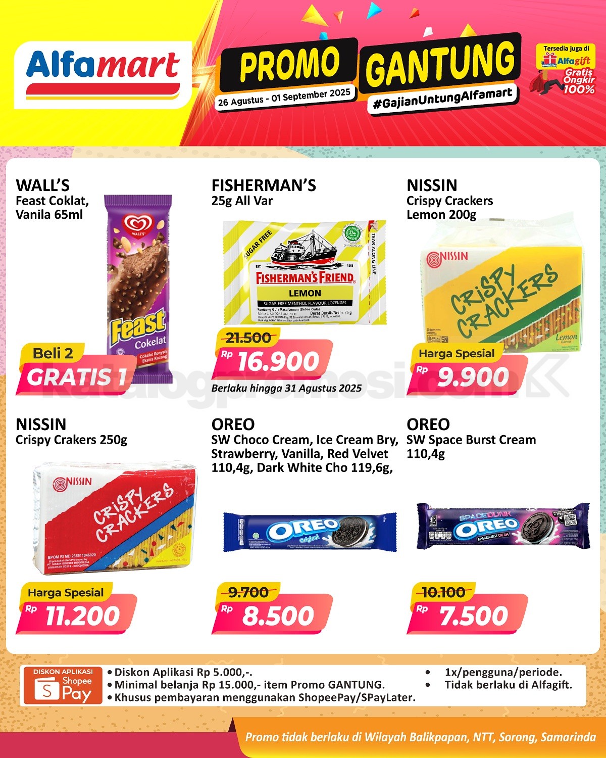 Promo GANTUNG ALFAMART / GAJIAN UNTUNG 26 Agustus – 01 September 2025 ...