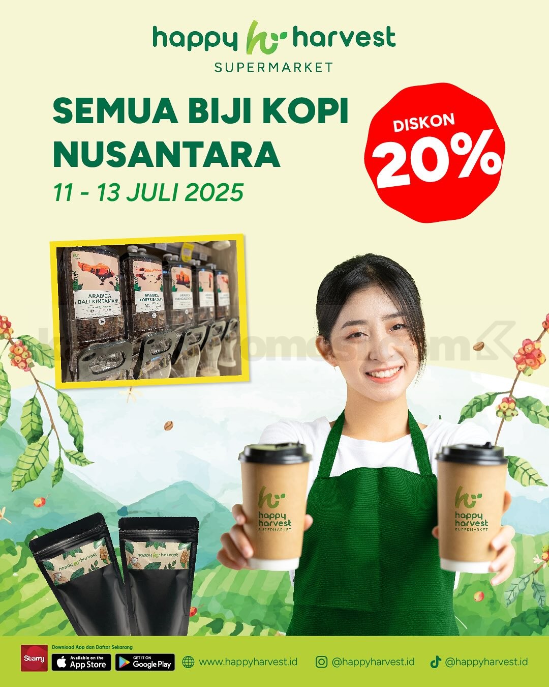 Promo Happy Harvest JSM Minggu ini 11–13 Juli 2025 • SoPasti.Com