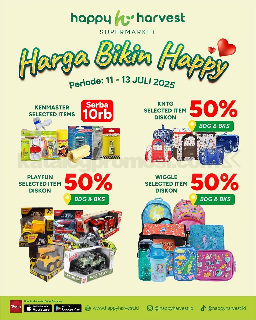 Promo Happy Harvest JSM Minggu ini 11–13 Juli 2025 • SoPasti.Com