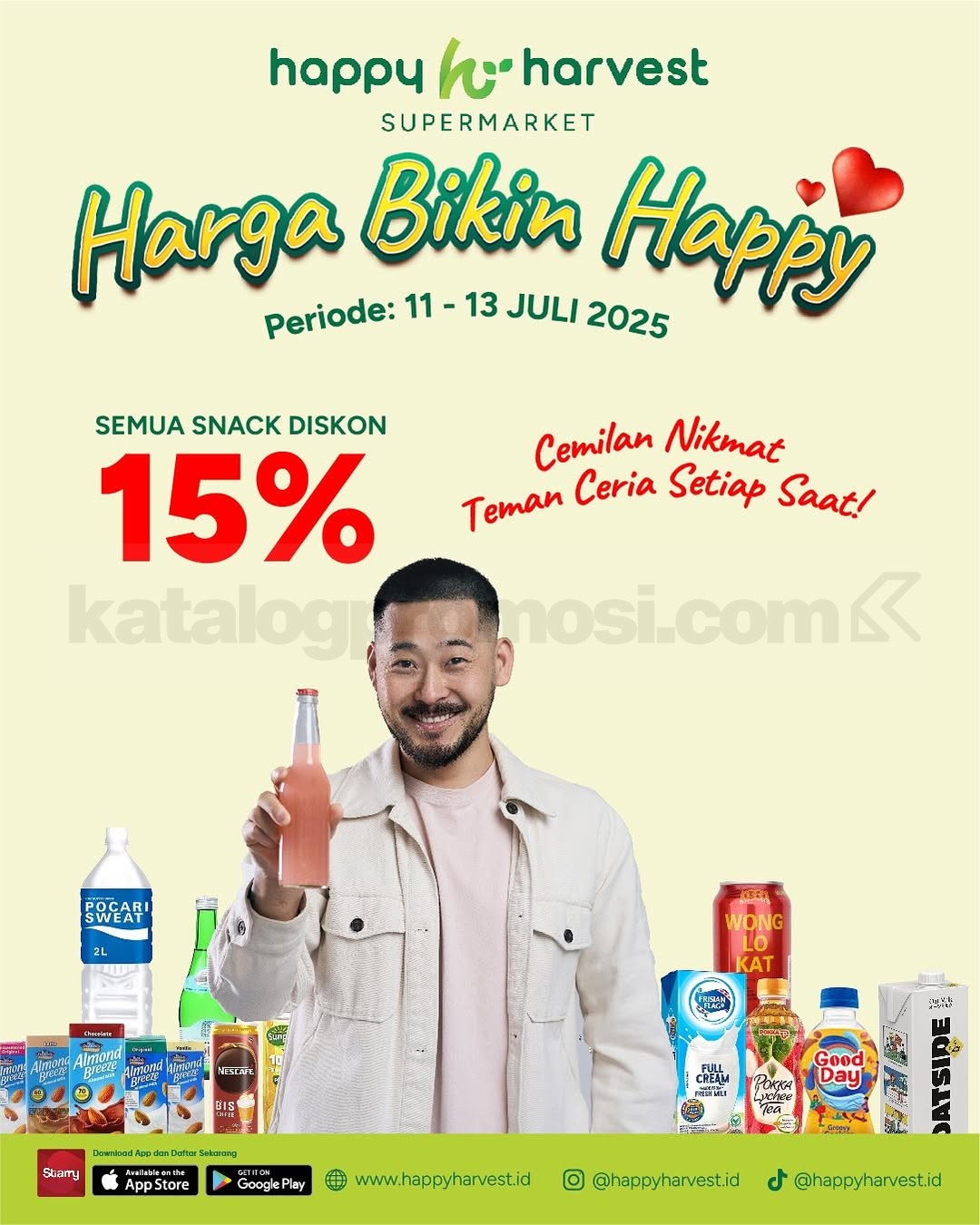 Promo Happy Harvest JSM Minggu ini 11–13 Juli 2025 • SoPasti.Com