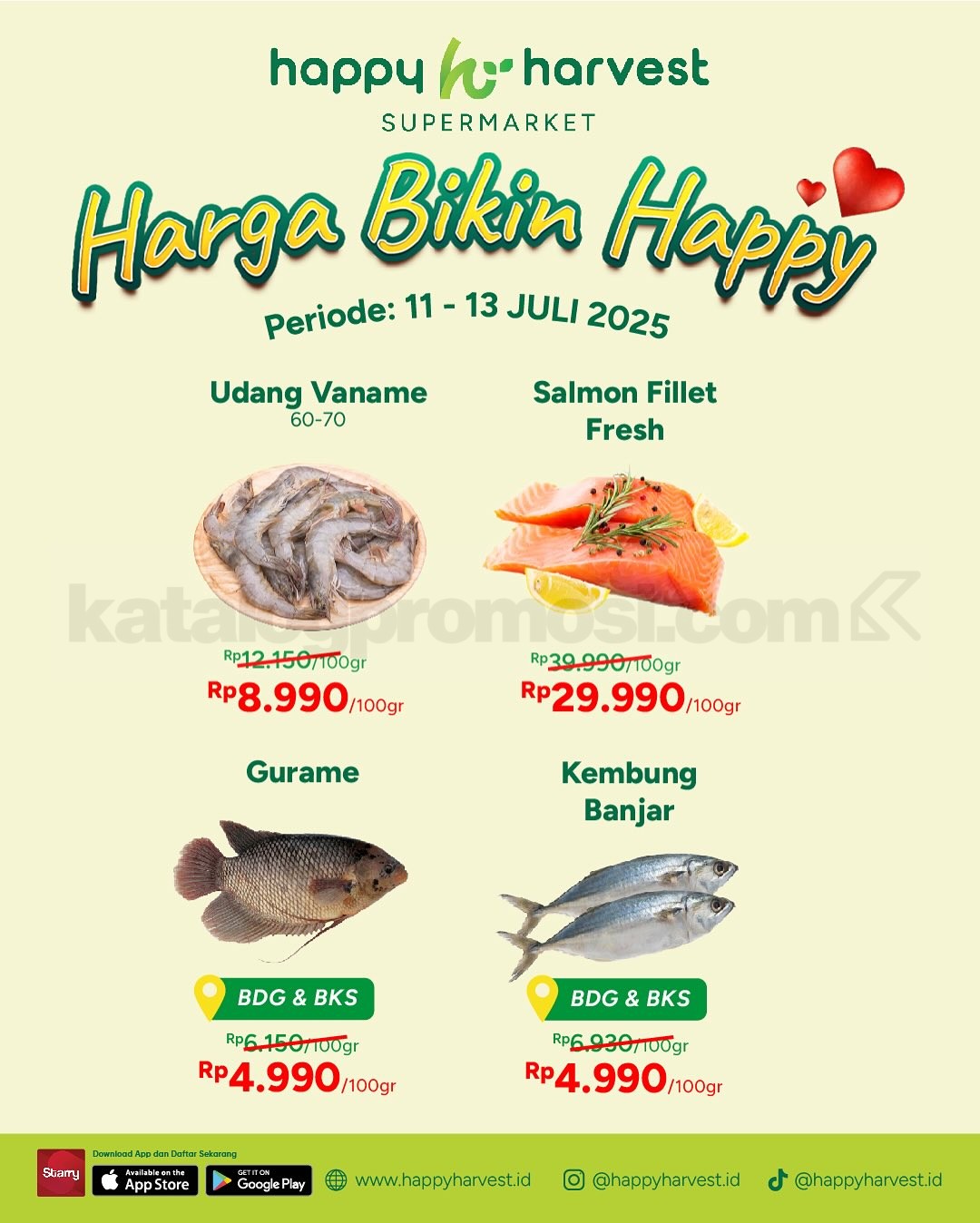 Promo Happy Harvest JSM Minggu ini 11–13 Juli 2025 • SoPasti.Com