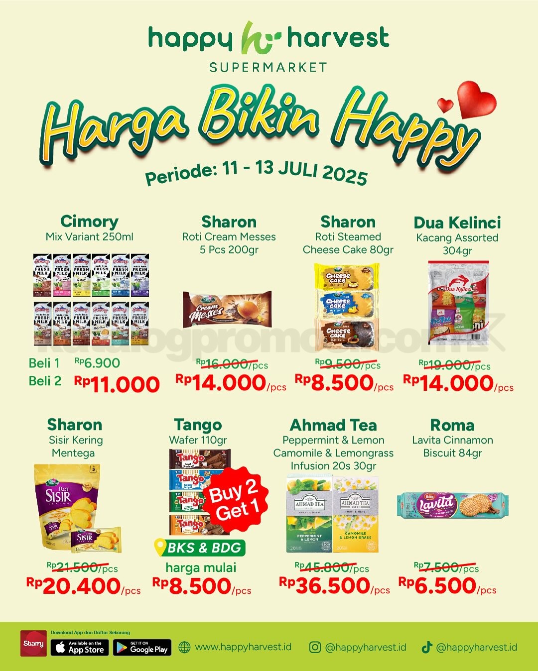 Promo Happy Harvest JSM Minggu ini 11–13 Juli 2025 • SoPasti.Com