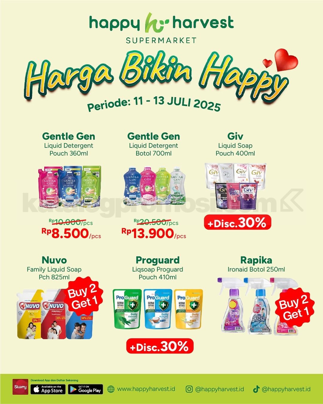 Promo Happy Harvest JSM Minggu ini 11–13 Juli 2025 • SoPasti.Com