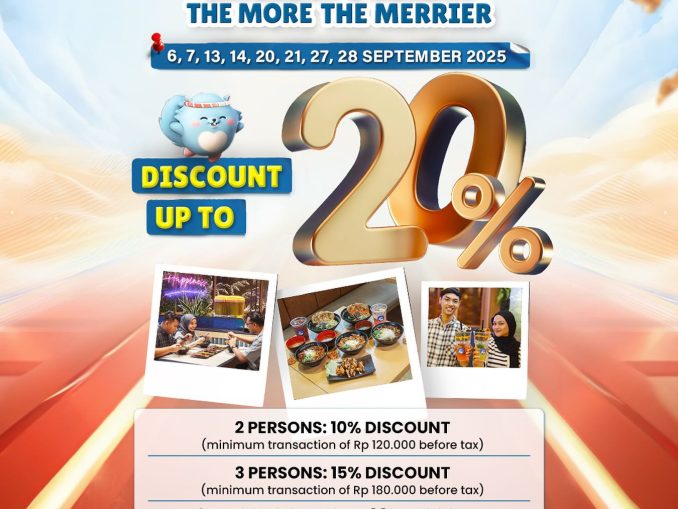 Promo Hokkaido-Ya The More The Merrier diskon hingga 20%