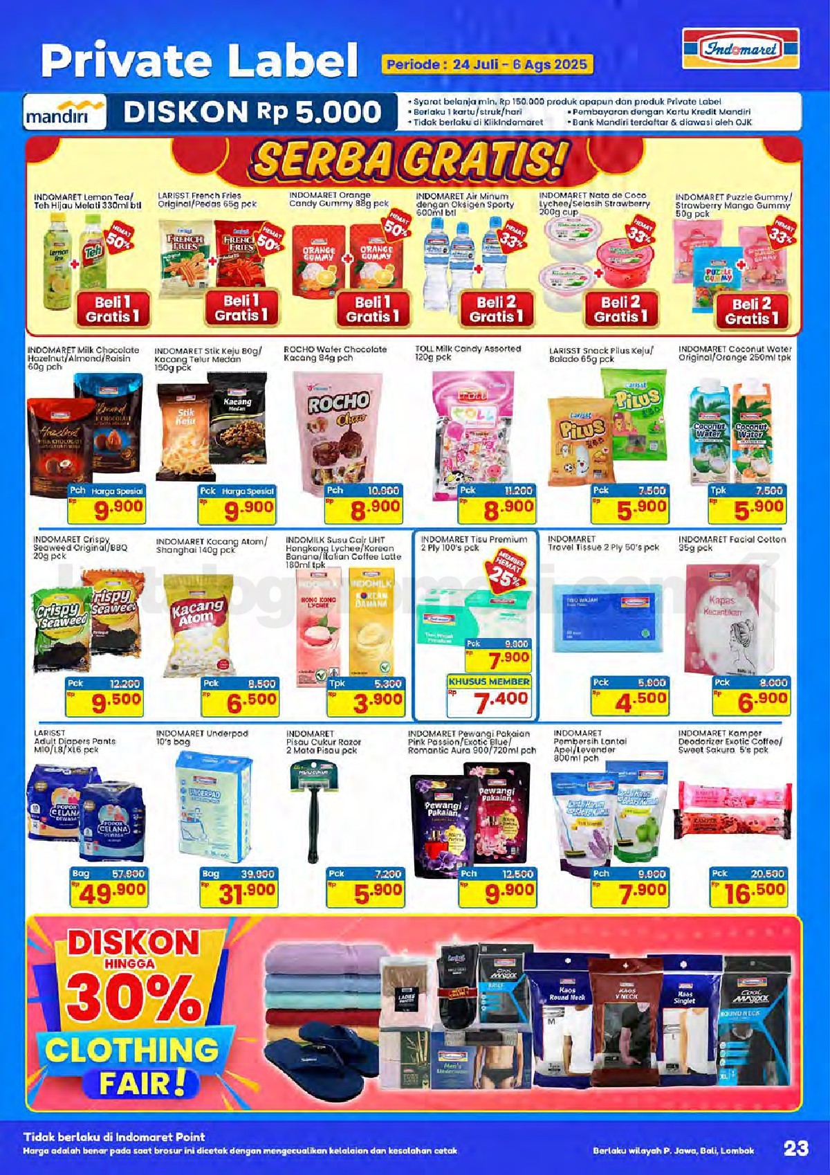 Promo INDOMARET KATALOG TERBARU 24 JULI – 06 AGUSTUS 2025 • SoPasti.Com