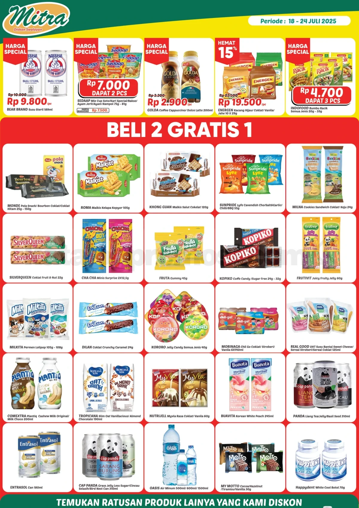 Promo JSM Mitra Diskon Swalayan Akhir Pekan 18-24 Juli 2025 • SoPasti.Com