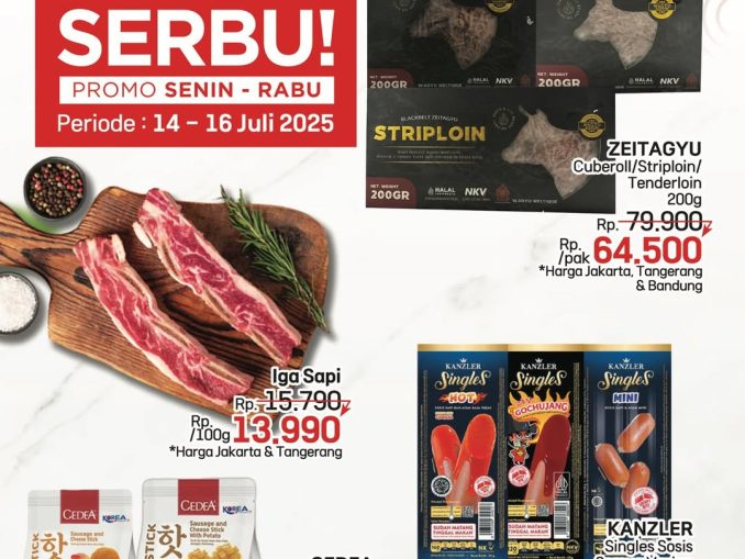Promo Promo Weekday Terbaru July 2025