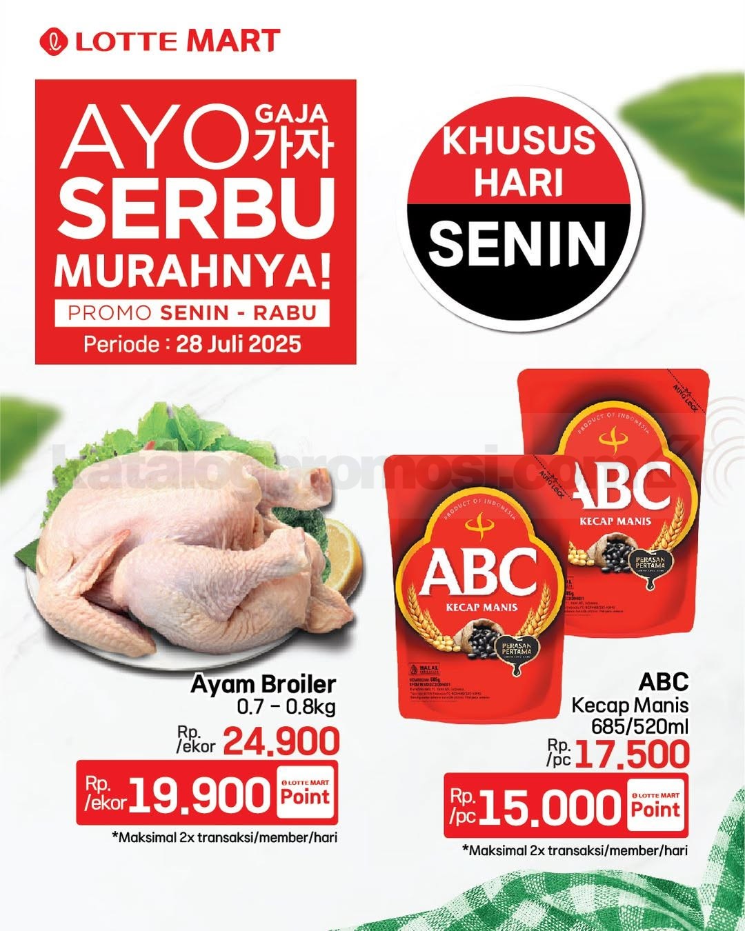 Promo LOTTEMART WEEKDAY SERBU 28-30 JULI 2025 • SoPasti.Com