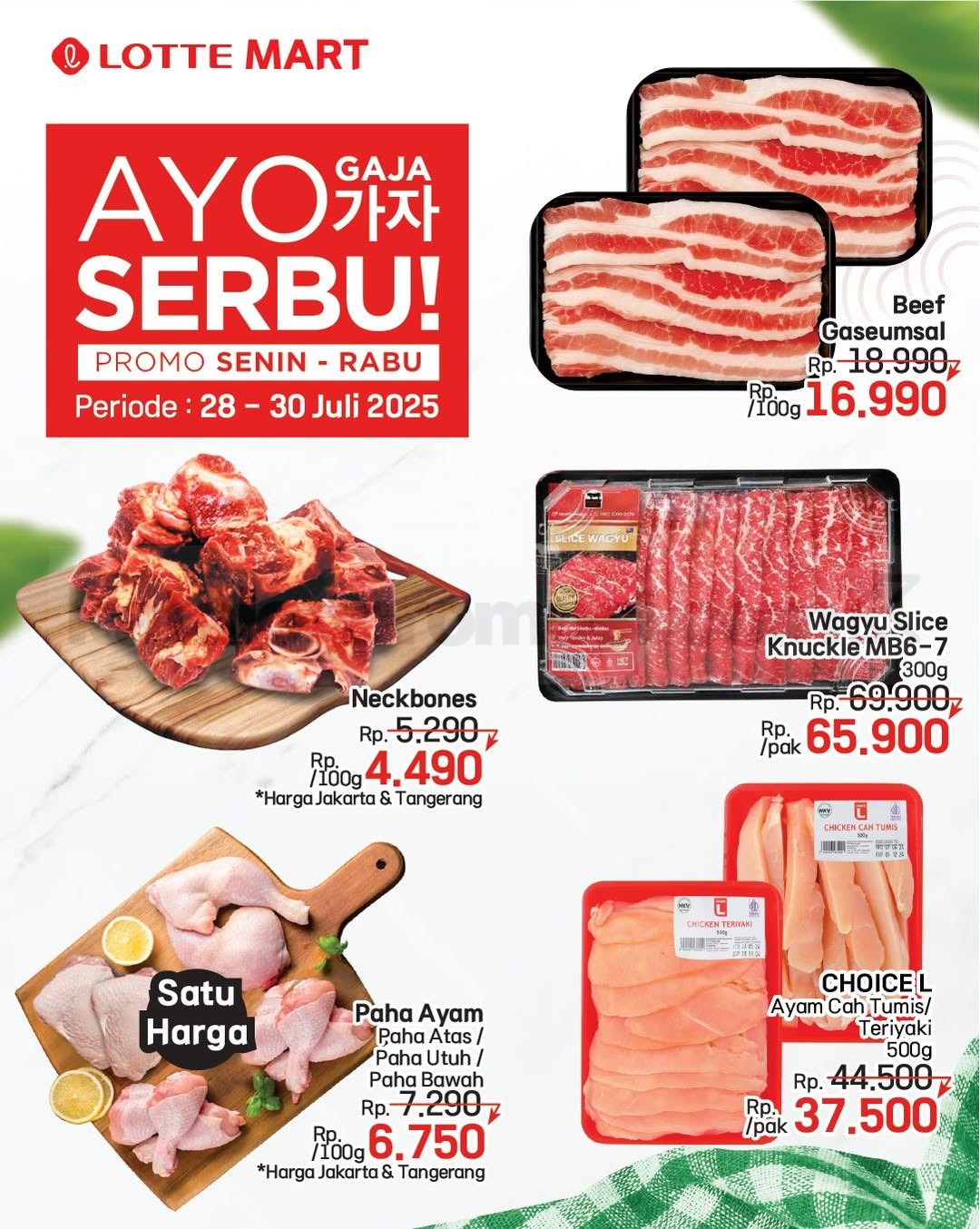 Promo LOTTEMART WEEKDAY SERBU 28-30 JULI 2025 • SoPasti.Com