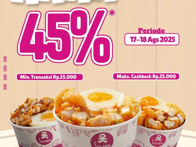 Promo Solaria Terbaru October 2025