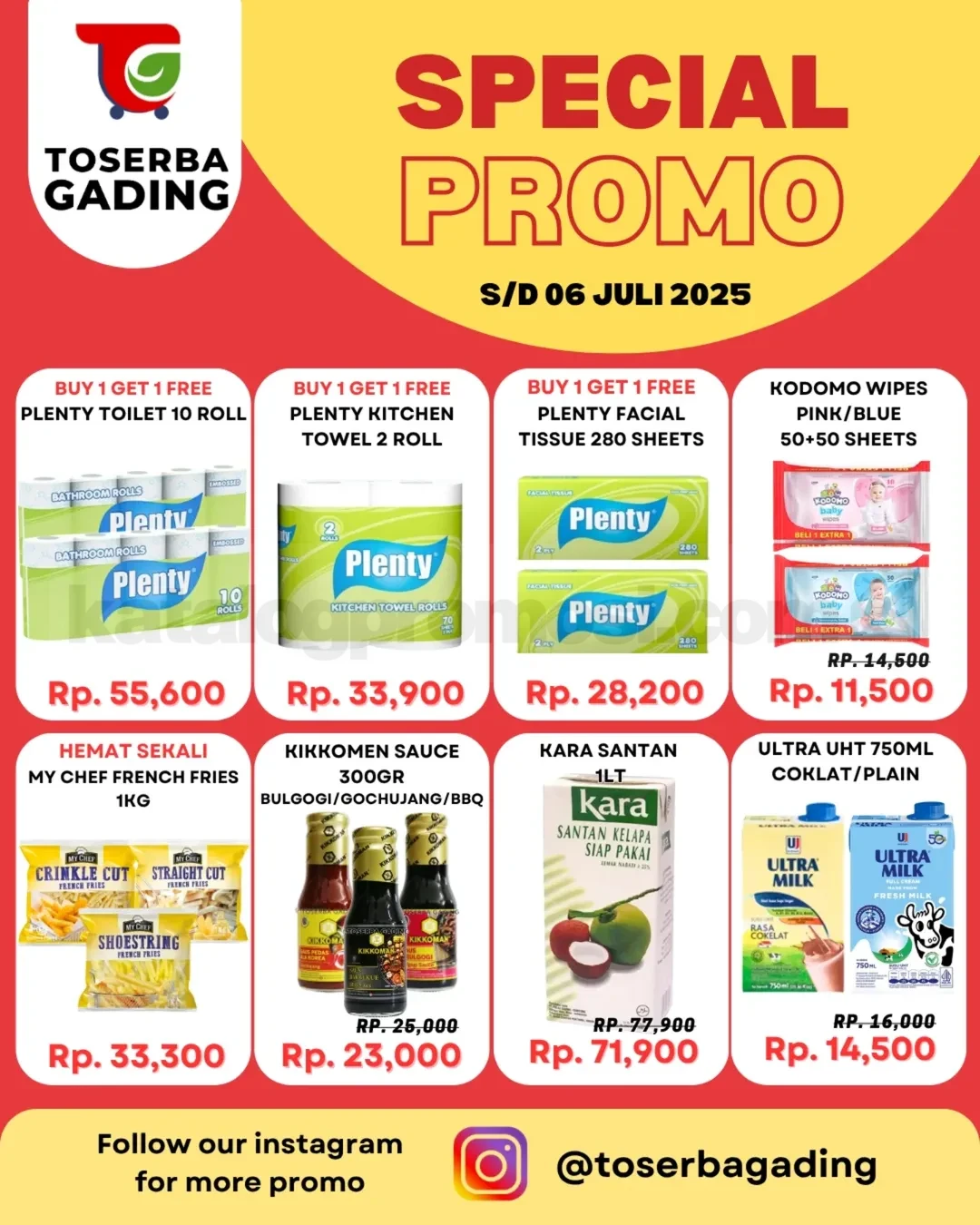 Promo Toserba Gading Weekend Hemat periode 03-06 Juli 2025 • SoPasti.Com