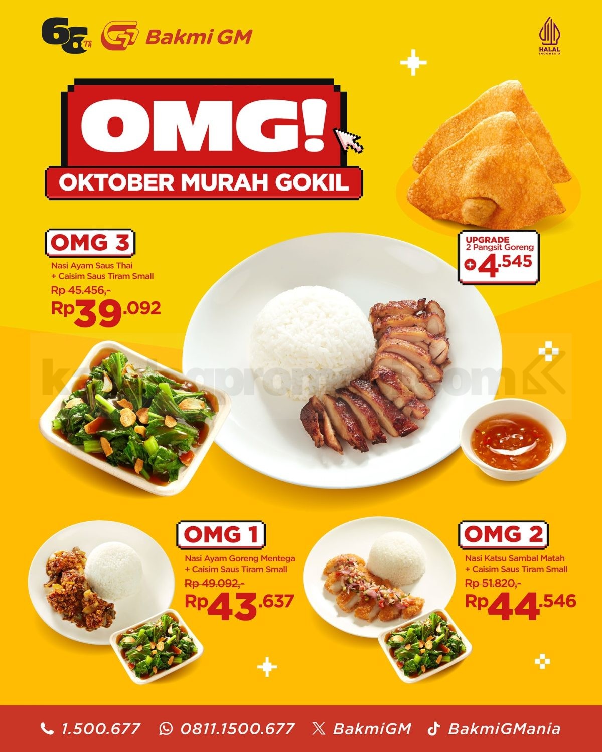 Promo Bakmi GM OMG! Oktober Murah Gokil Paket Hemat Mulai Rp39ribuan