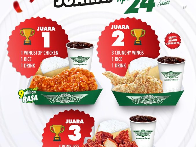 Promo Wingstop Terbaru August 2025