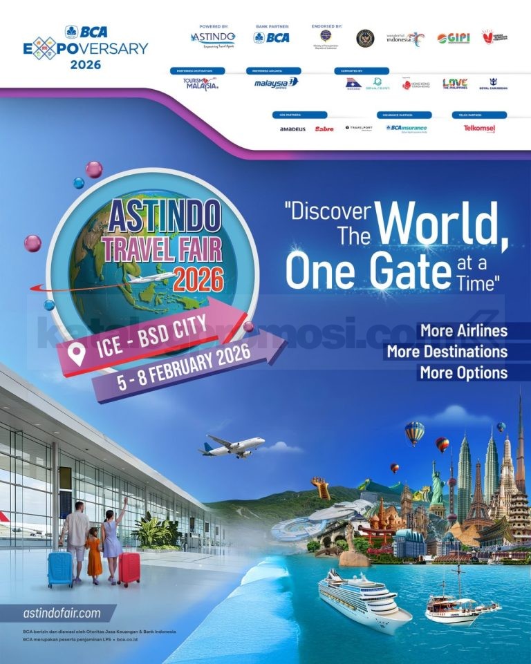 ASTINDO Travel Fair 2026 di ICE BSD City – SoPasti.Com