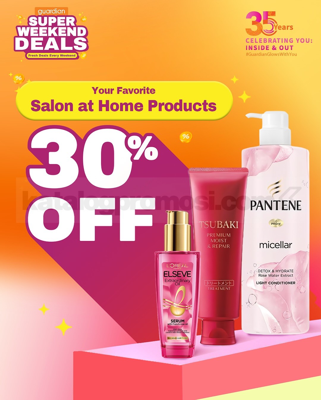 Promo Guardian SUPER WEEKEND DEALS! DISKON HINGGA 35%