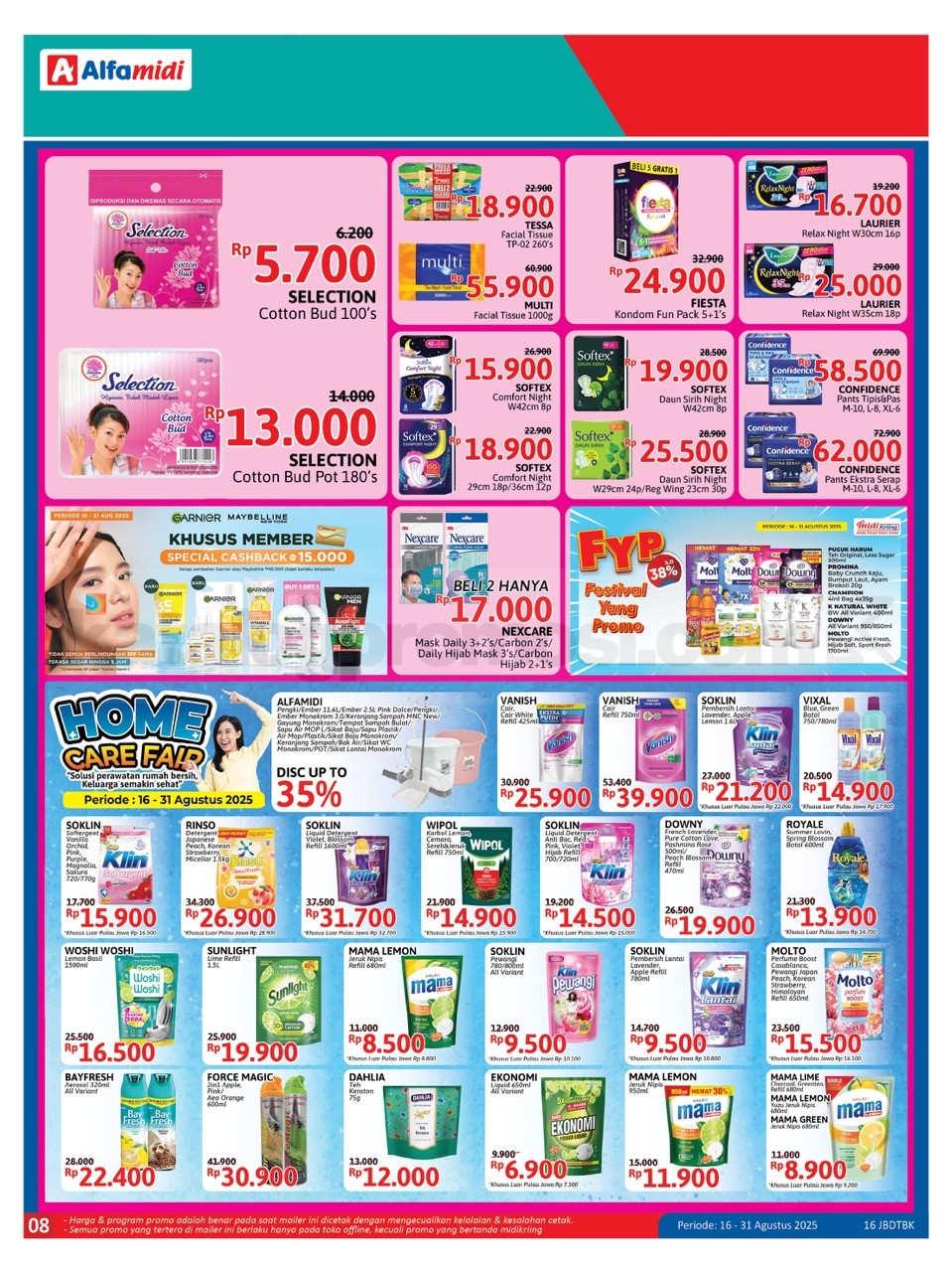 KATALOG PROMO ALFAMIDI TERBARU 16-31 Agustus 2025