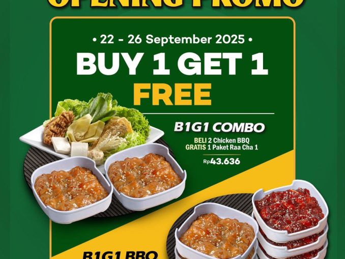 Promo Raa Cha Suki & BBQ Terbaru June 2026