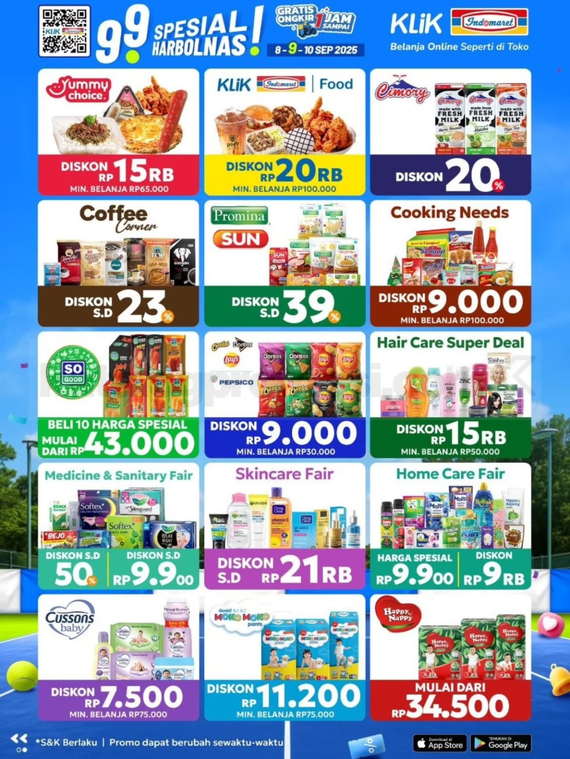 Promo 9.9 INDOMARET SPECIAL DOUBLE DATE ! BANYAK PROMONYA …! • SoPasti.Com