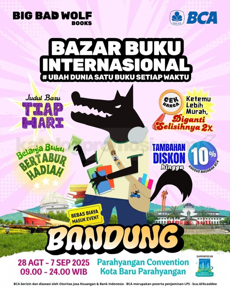 Big Bad Wolf Tour 2025 Bandung • SoPasti.Com