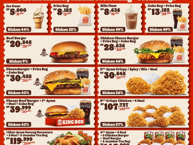 Promo Burger King Terbaru September 2025