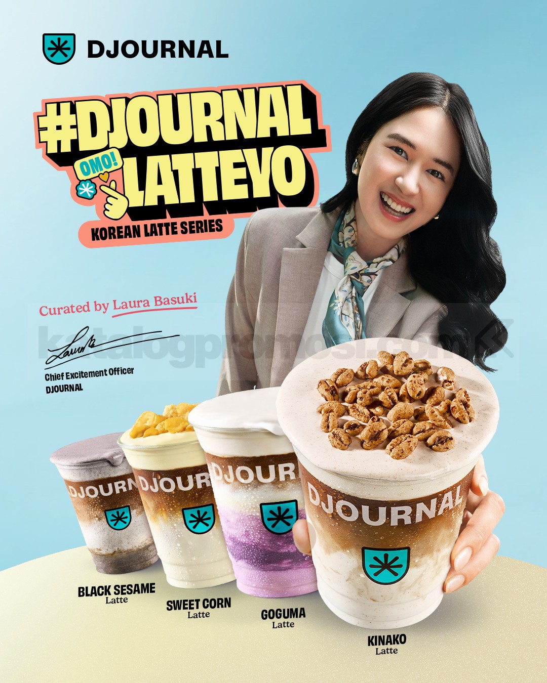 Promo Djournal LatteYo Korean Latte Series
