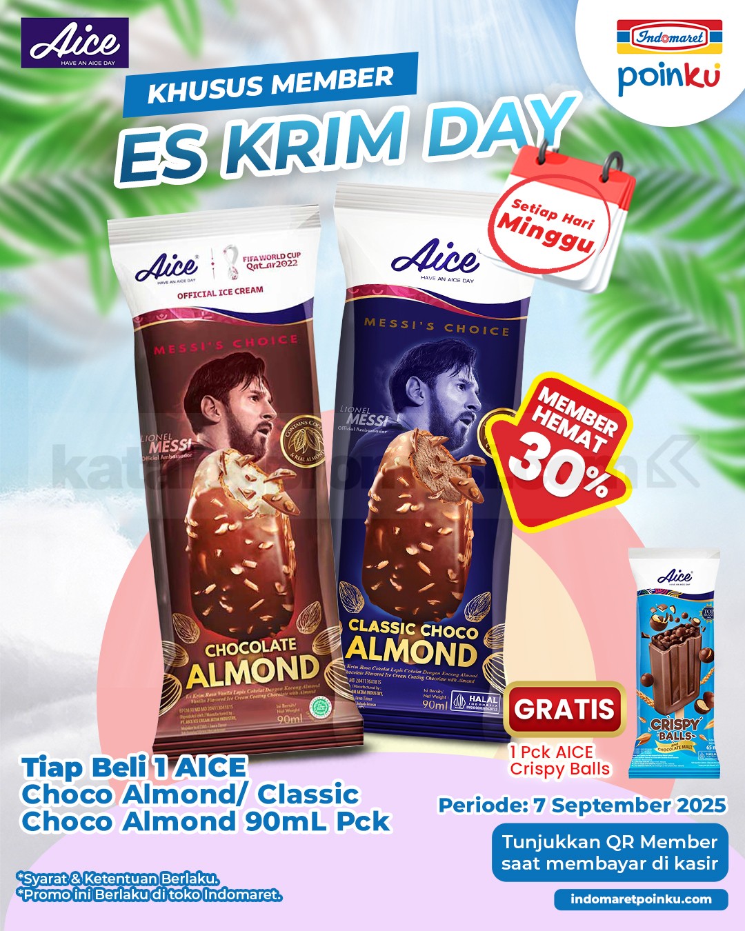 Promo Indomaret Es Krim Day Beli 1 Gratis 1