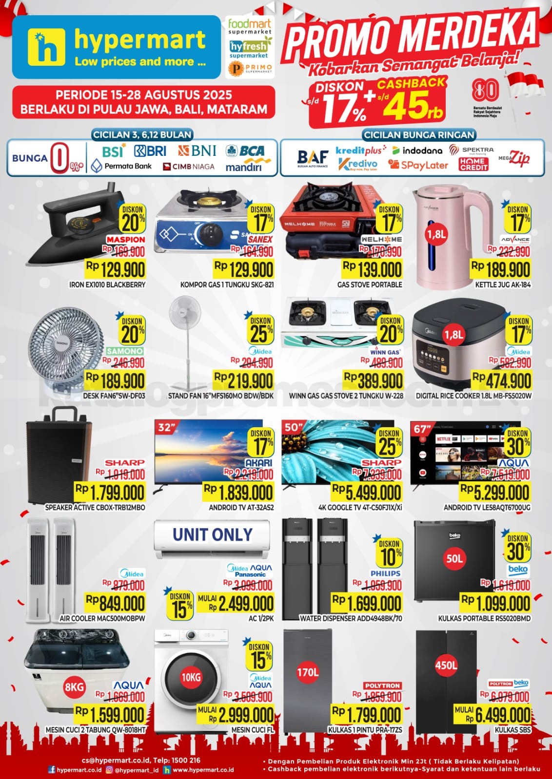 Promo HYPERMART WEEKDAY 18-21 AGUSTUS 2025 • SoPasti.Com