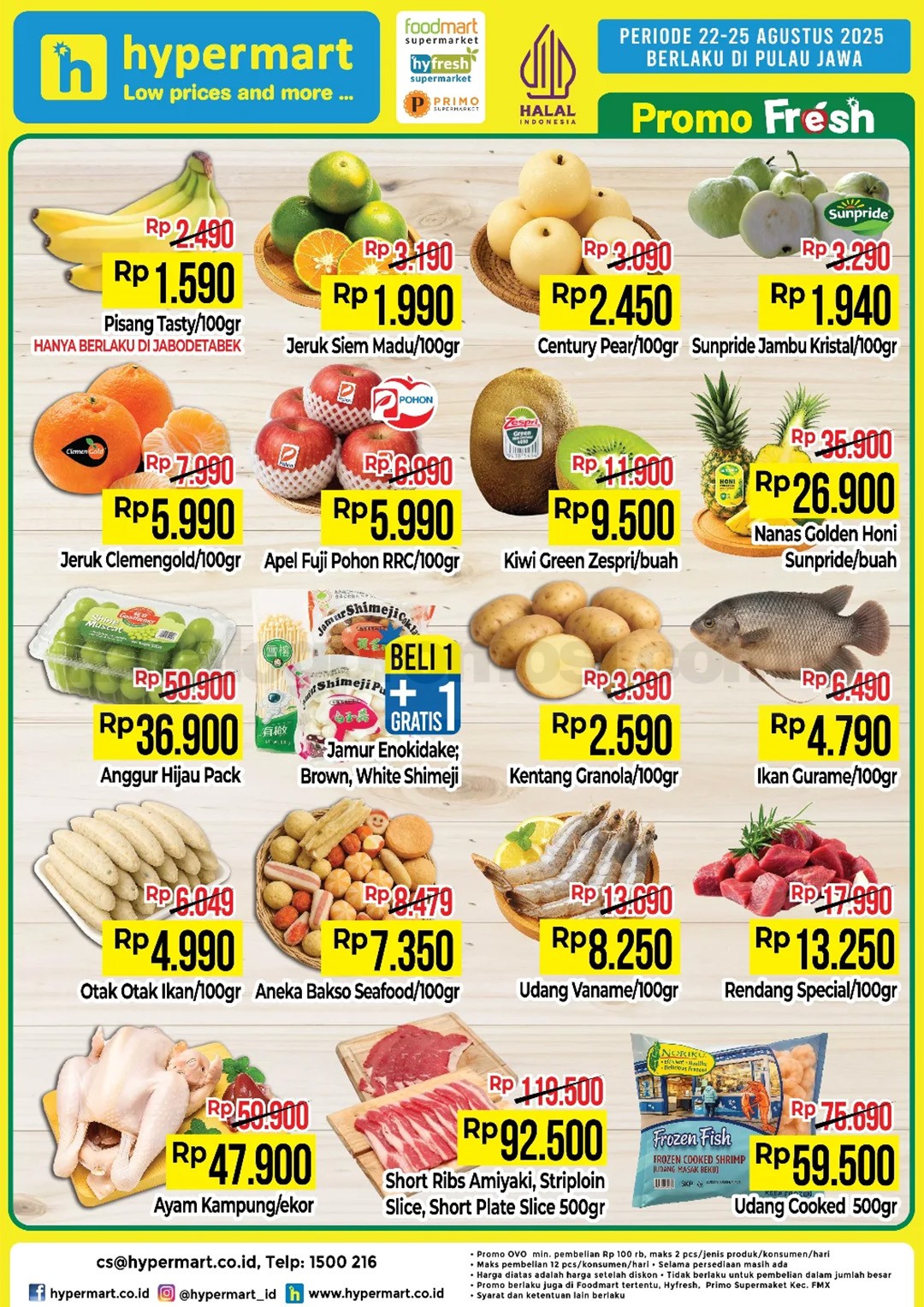 Promo HYPERMART WEEKDAY 25-28 AGUSTUS 2025 • SoPasti.Com