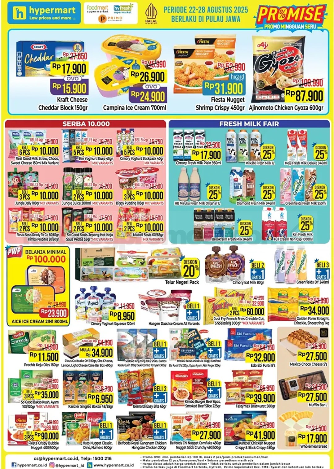 Promo HYPERMART WEEKDAY 25-28 AGUSTUS 2025 • SoPasti.Com