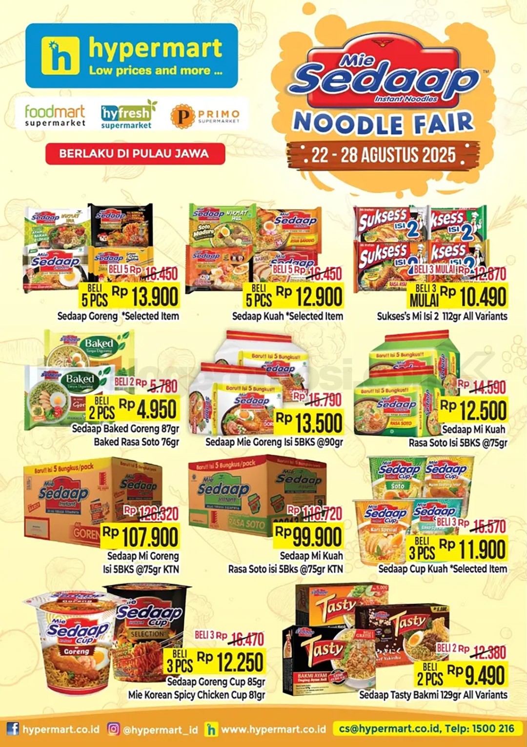Promo HYPERMART WEEKDAY 25-28 AGUSTUS 2025 • SoPasti.Com