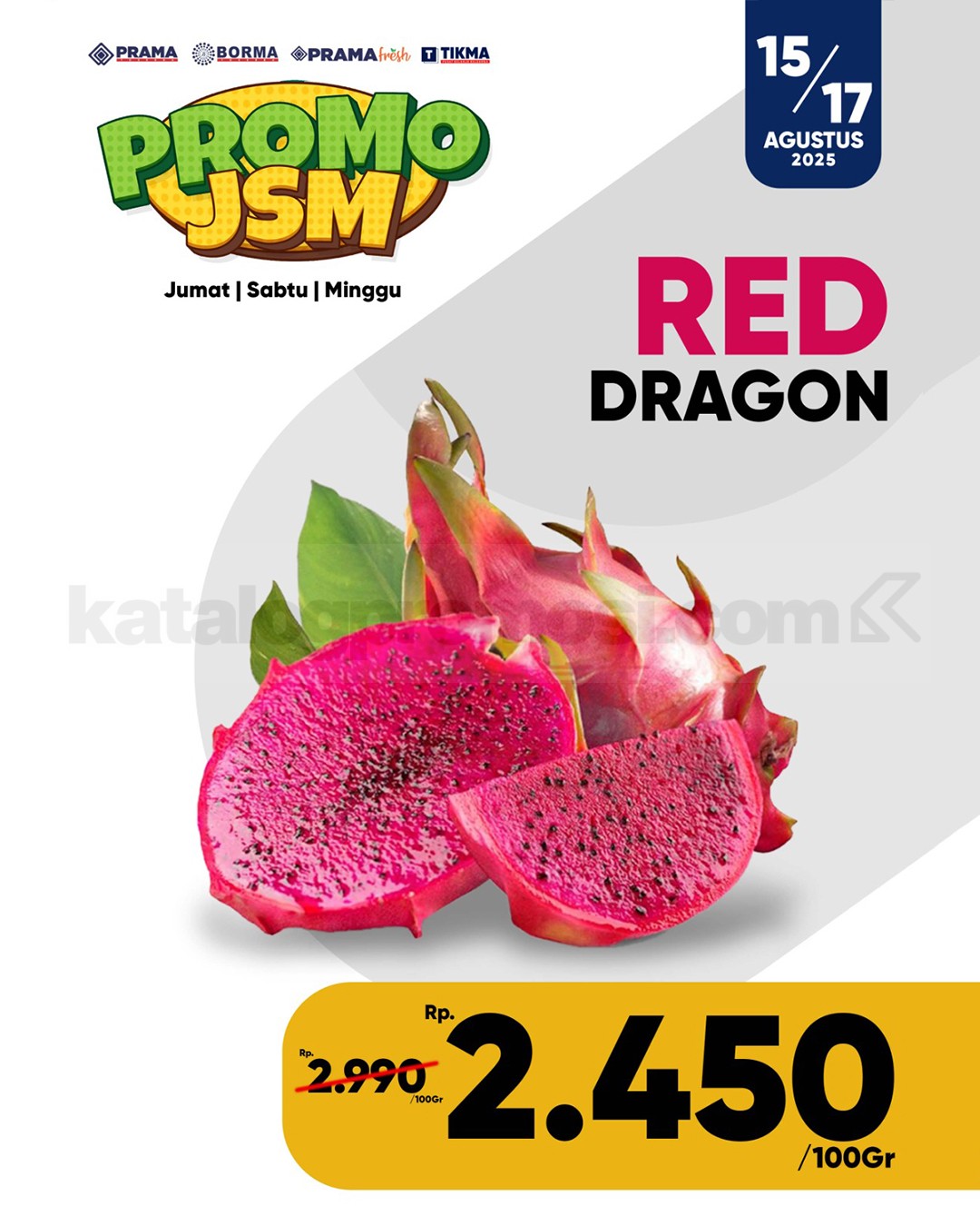 PROMO JSM Prama dan Borma 15-17 AGUSTUS 2025
