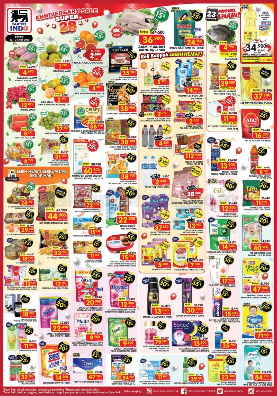 Promo JSM SUPERINDO Minggu Ini 22-24 Agustus 2025 • SoPasti.Com