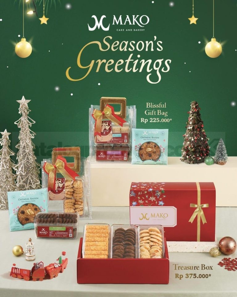 Promo MAKO Cake and Bakery Season’s Greetings Hampers