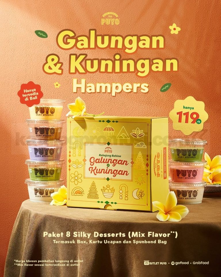 Promo Puyo Galungan Kuningan Hampers Rp. 119.000