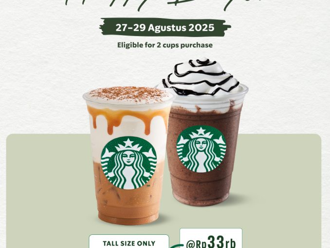Promo Starbucks Terbaru September 2025