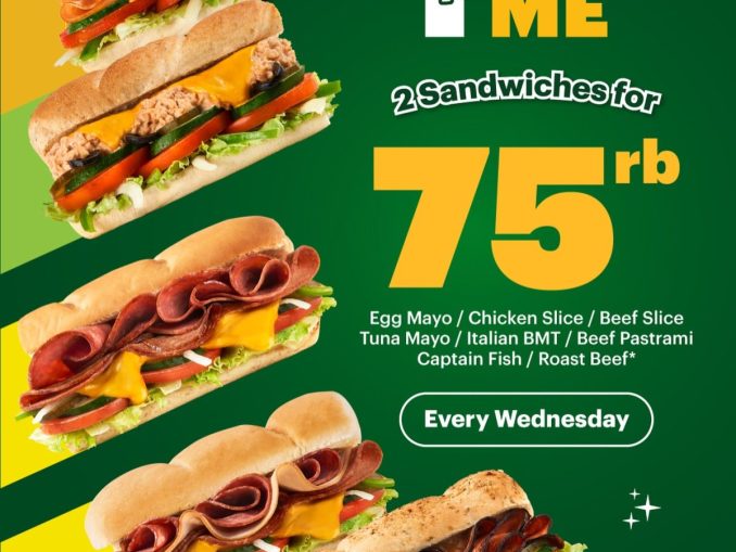 Promo Subway Terbaru December 2025