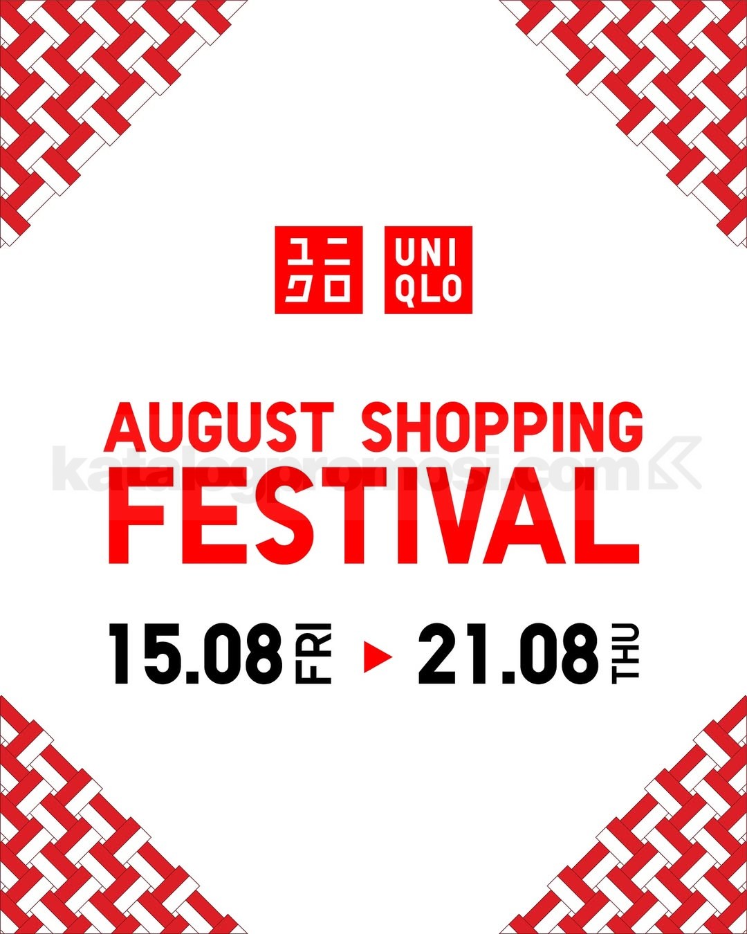 Promo UNIQLO Merdeka Limited Offers 15-21 Agustus 2025