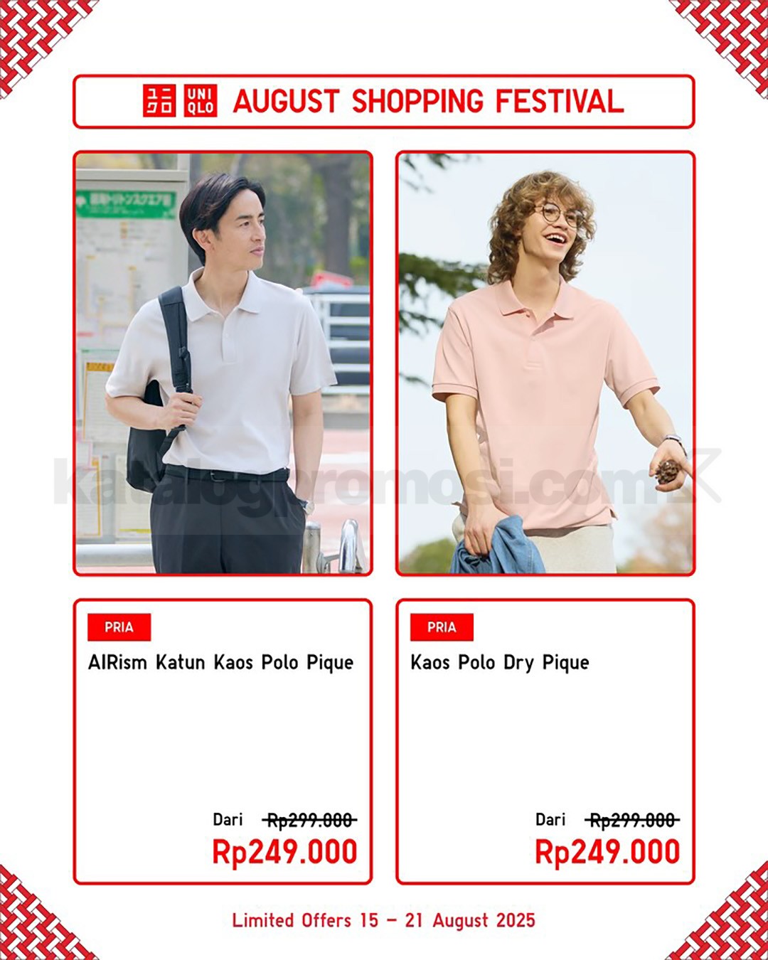Promo UNIQLO Merdeka Limited Offers 15-21 Agustus 2025 • SoPasti.Com