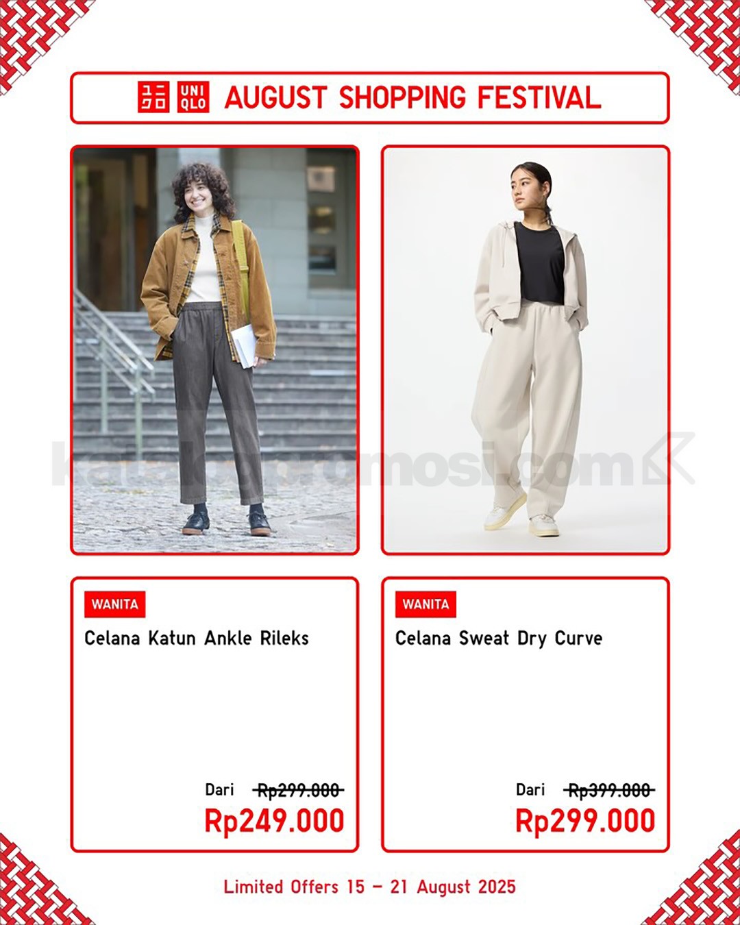 Promo UNIQLO Merdeka Limited Offers 15-21 Agustus 2025 • SoPasti.Com