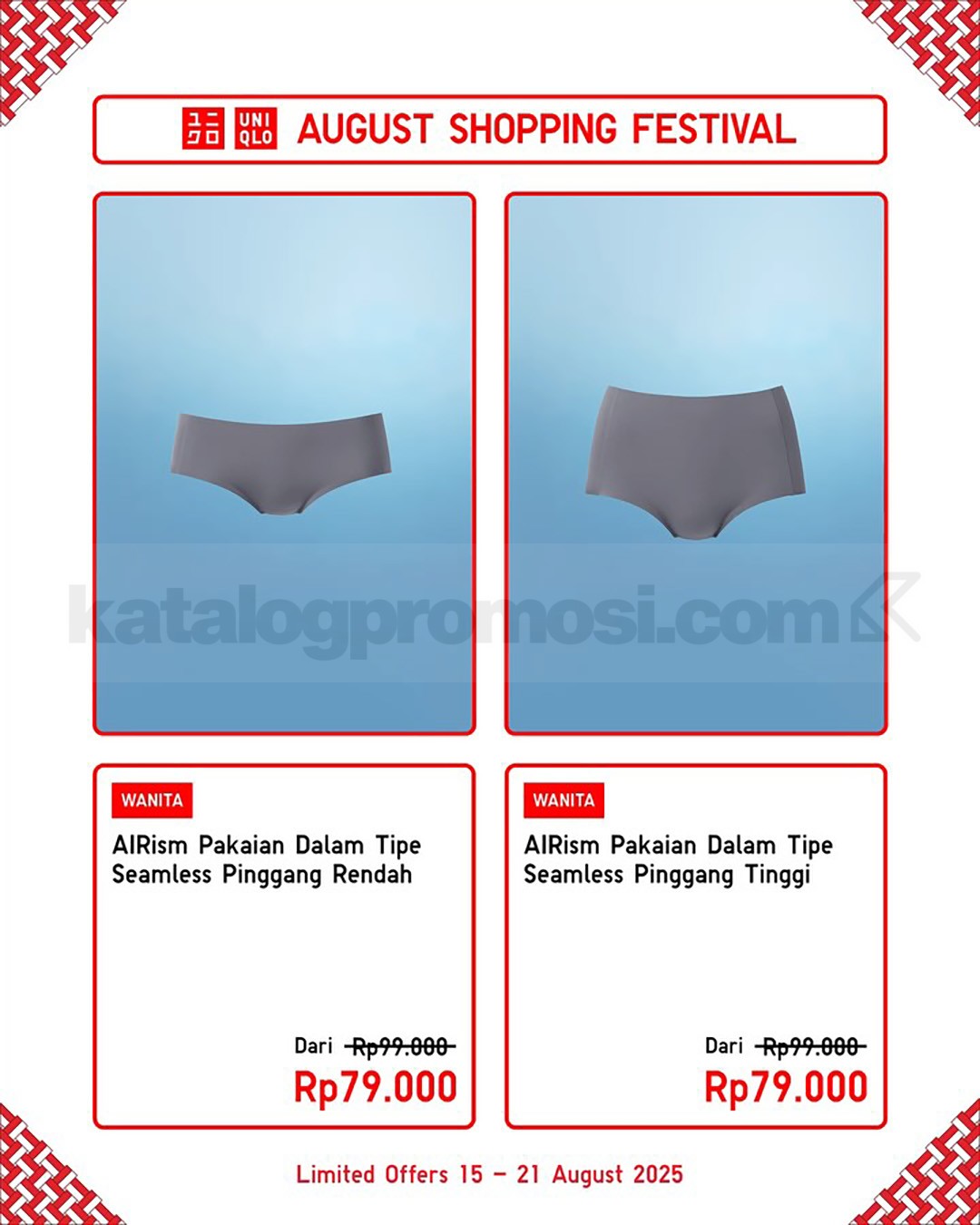 Promo UNIQLO Merdeka Limited Offers 15-21 Agustus 2025 • SoPasti.Com
