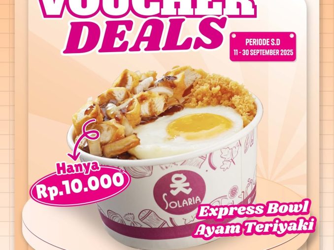 Promo Solaria Terbaru October 2025