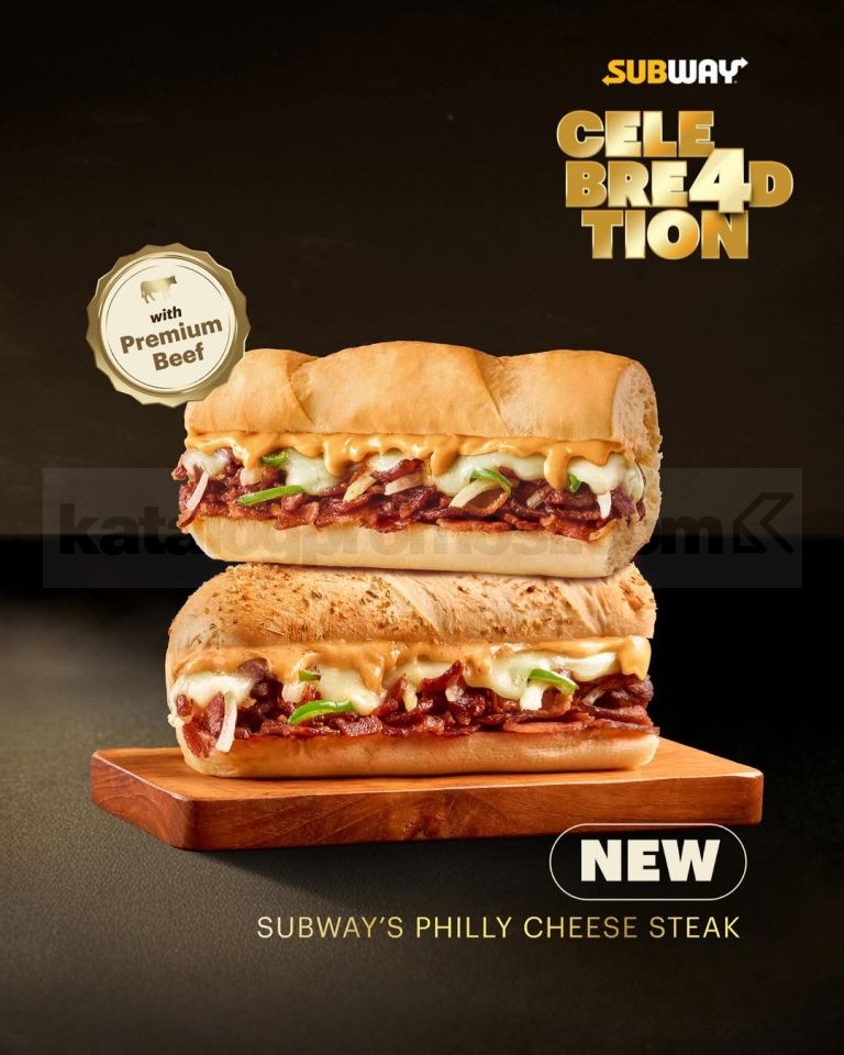 Promo Subway New! Philly Cheese Steak Sandwich