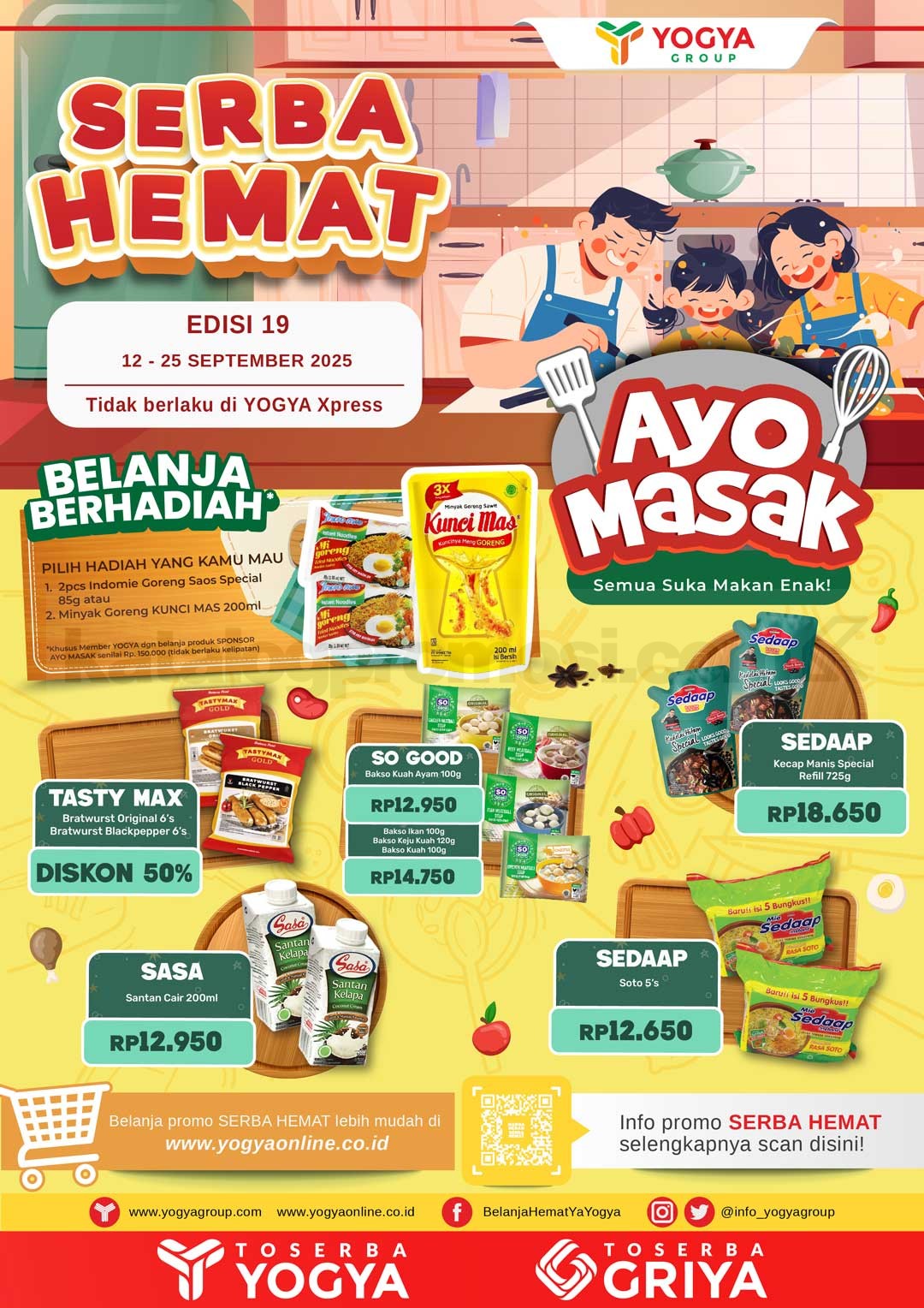 Katalog Promo Toserba Yogya Promo SERBA HEMAT 12-25 September 2025 ...